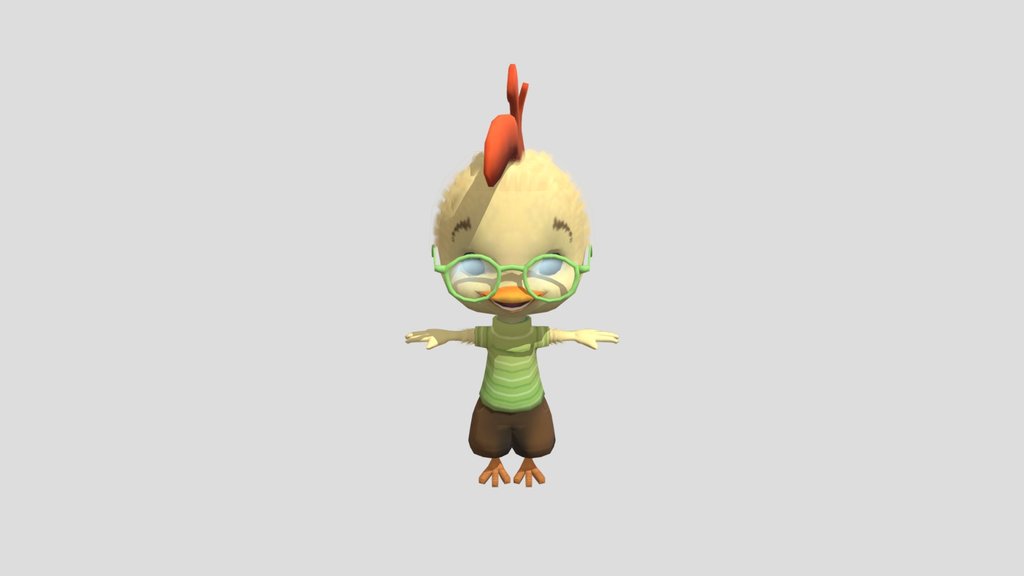 Chicken Little Characters - A 3D model collection by Jamessmartguy ...