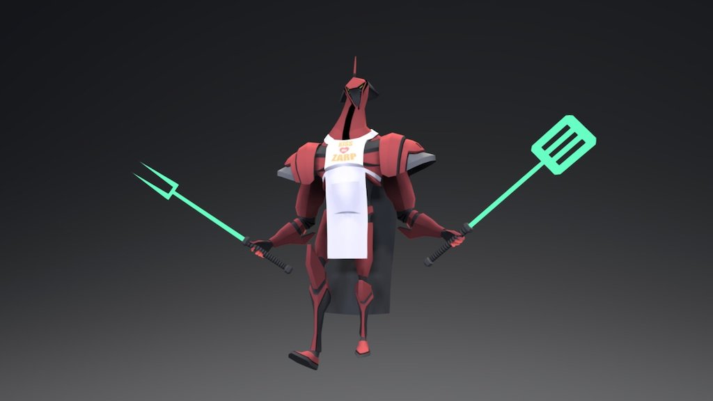 General Zarp - 3D model by digitaldox [0f6bf74] - Sketchfab