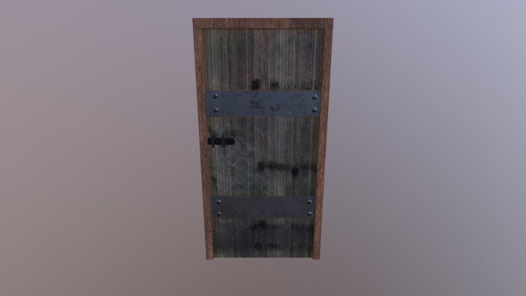 Blacksmith Door - 3D model by Tristan Garnett (@Tristan_Garnett ...