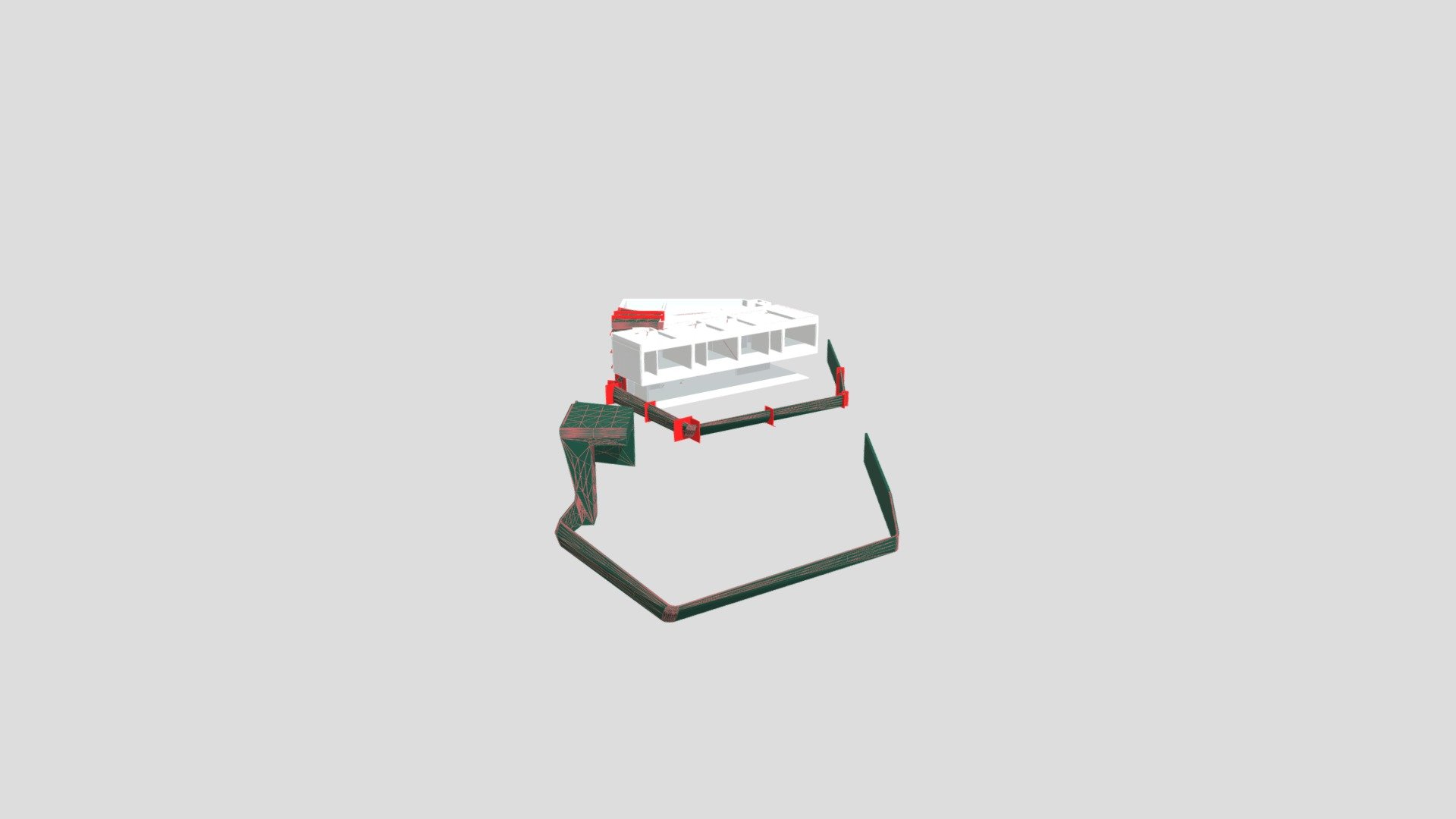 PERSPECTIVA - 3D model by lyraengenharia [0f6d7c9] - Sketchfab
