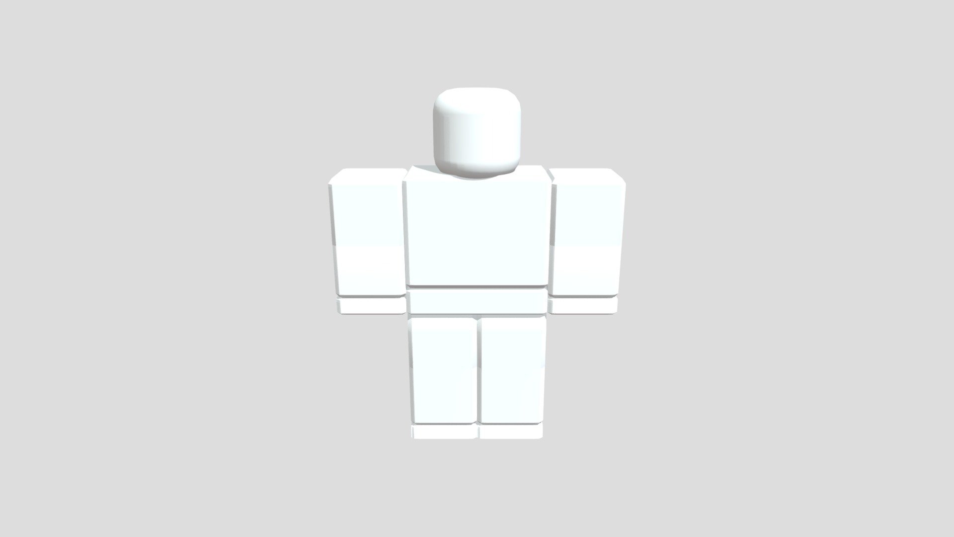 Block man - Download Free 3D model by real (@jeremydigman455) [0f6db46 ...