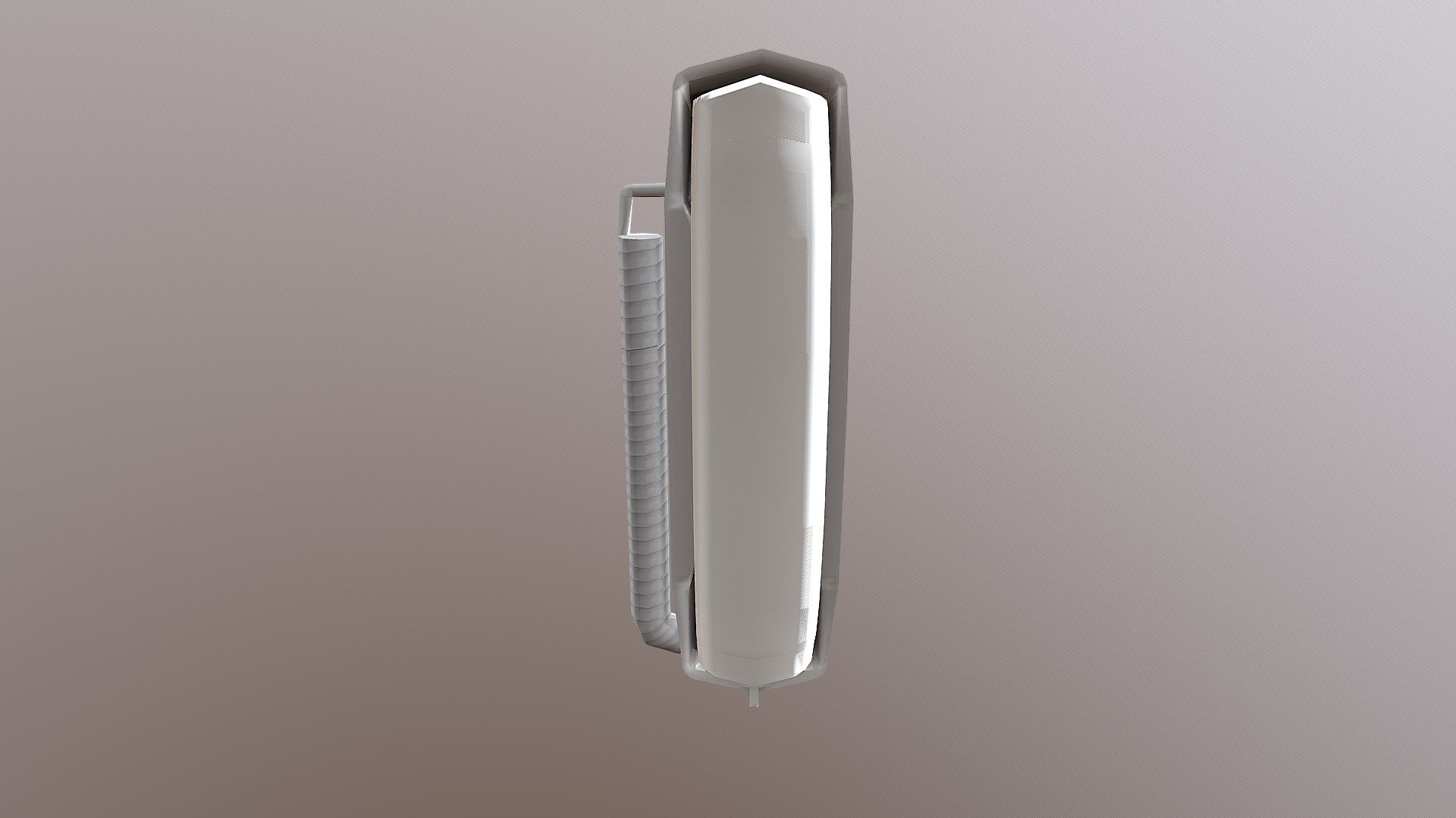 Wall Phone - 3D model by csullivan [0f6fad2] - Sketchfab