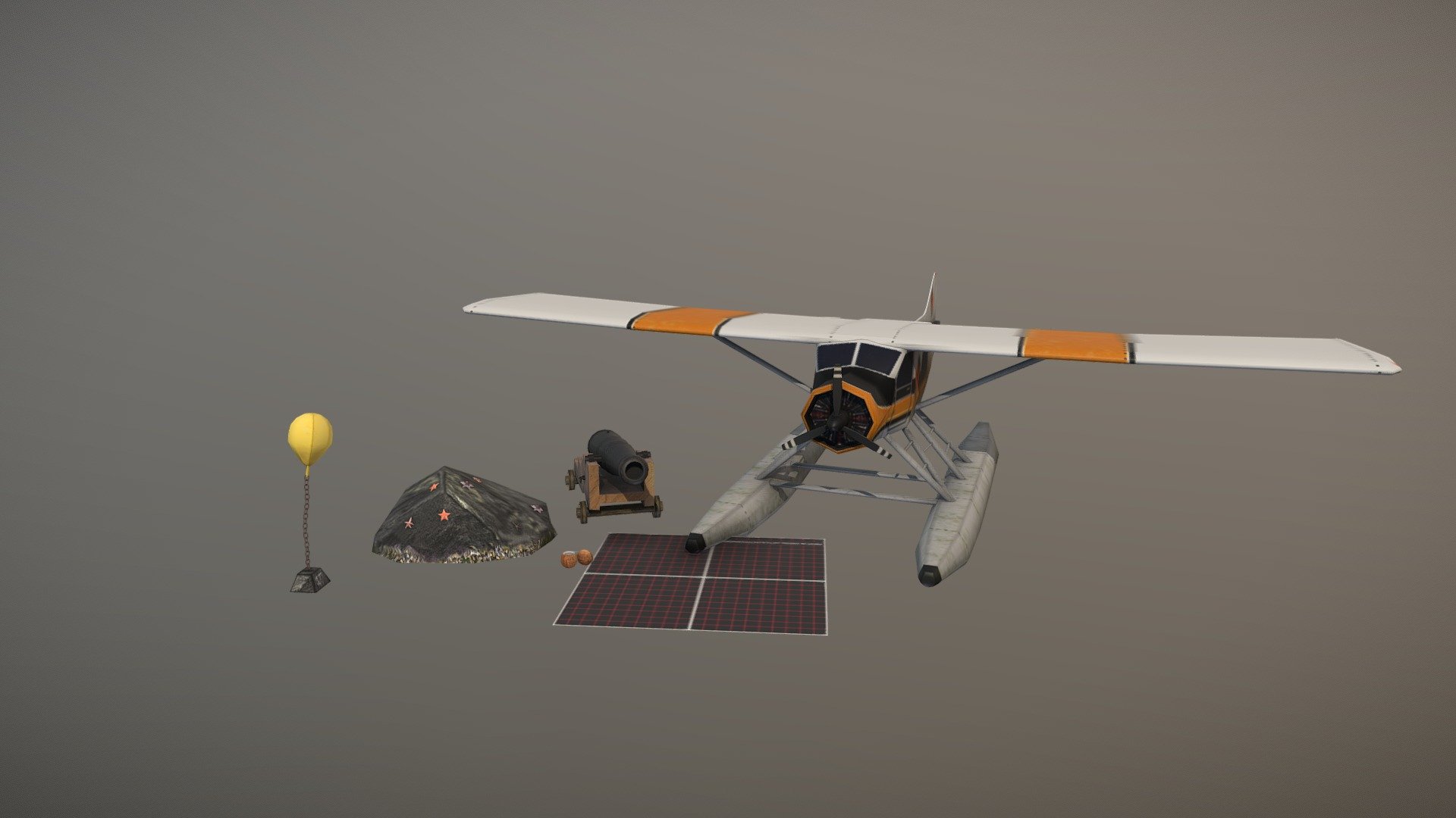 DAE 5 Finished props - By the ocean - 3D model by Yannis Pollet ...