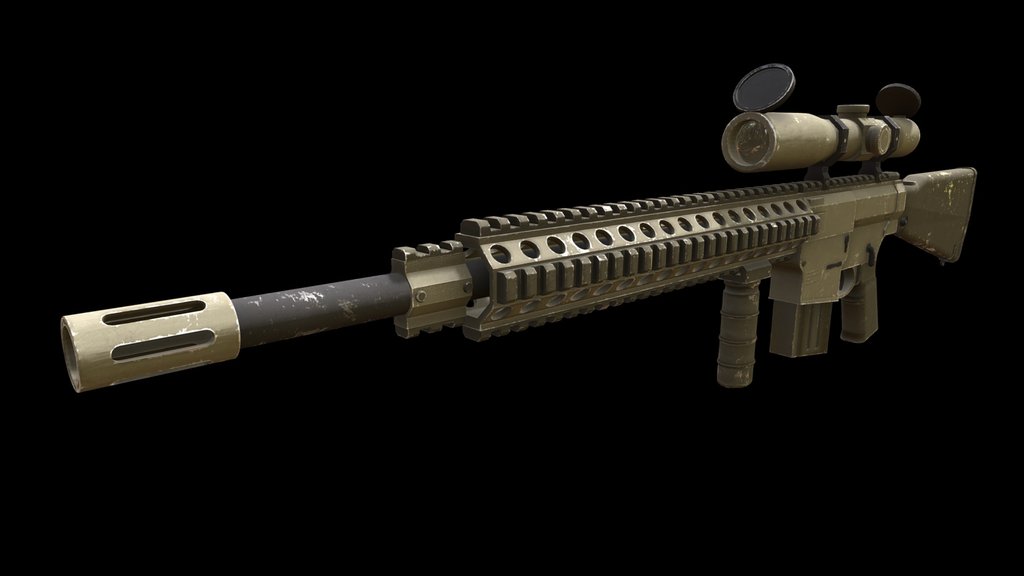 Realistic and Stylised Guns - A 3D model collection by Bl4ckGh0st ...