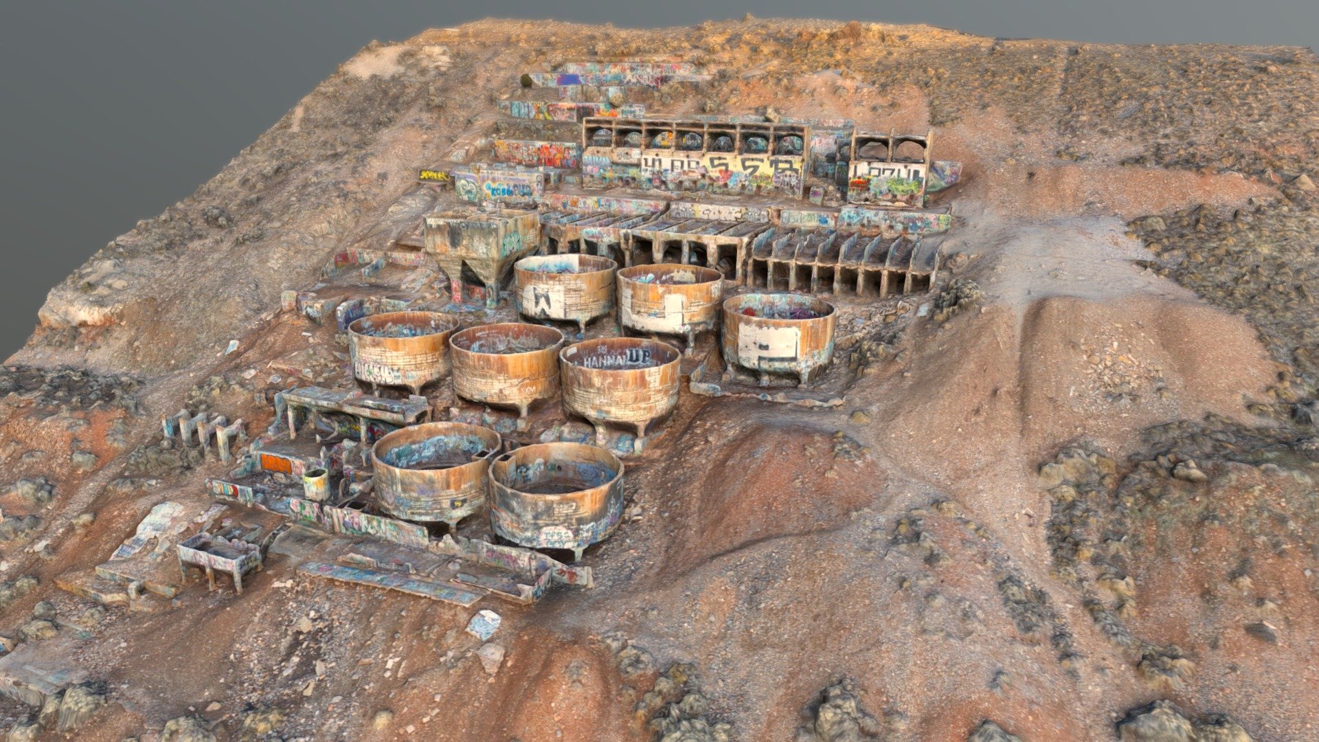 Abandoned Tintic Mill - Buy Royalty Free 3D model by Spiffkey [0f7194d ...