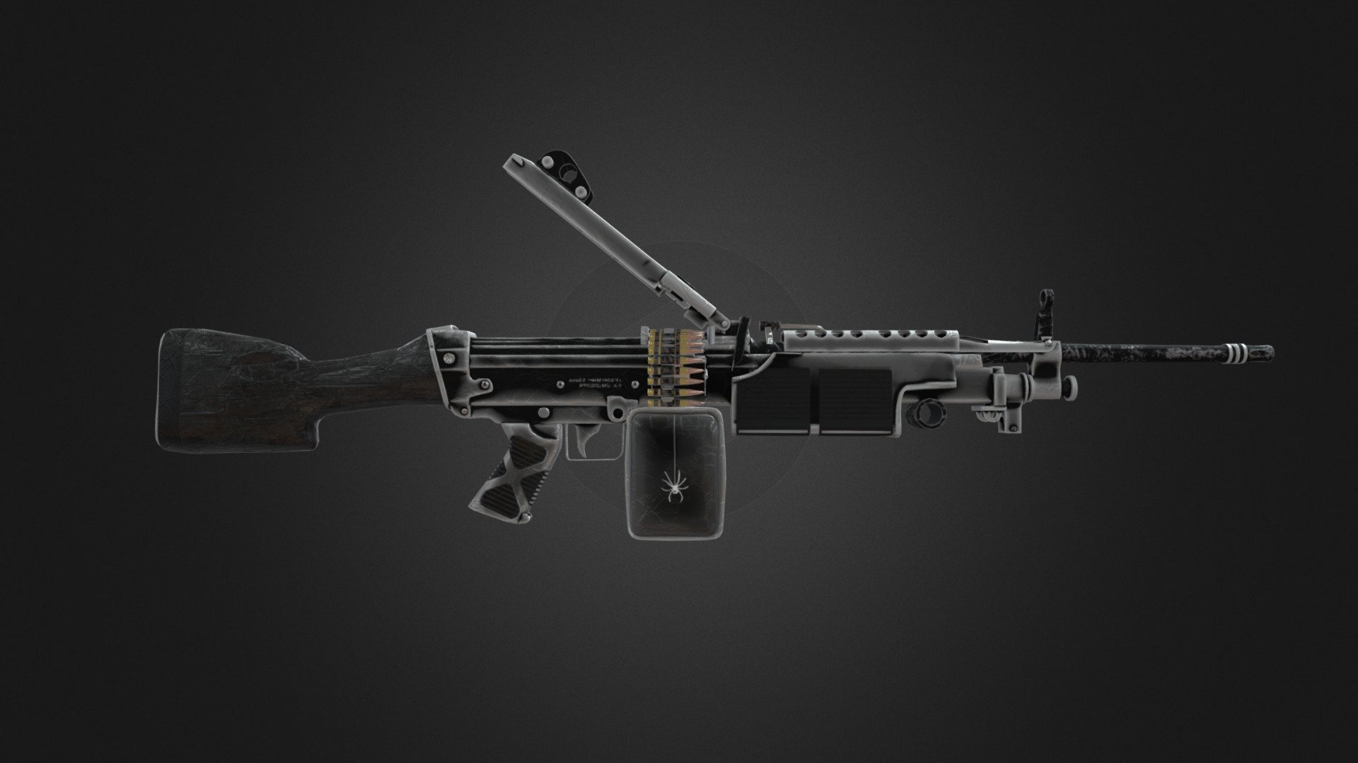 Spider M249 - 3D model by SendoX [0f72278] - Sketchfab