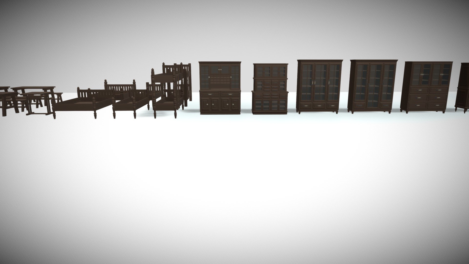 Low Furniture - 3D model by VP.Studio3d [0f7299b] - Sketchfab