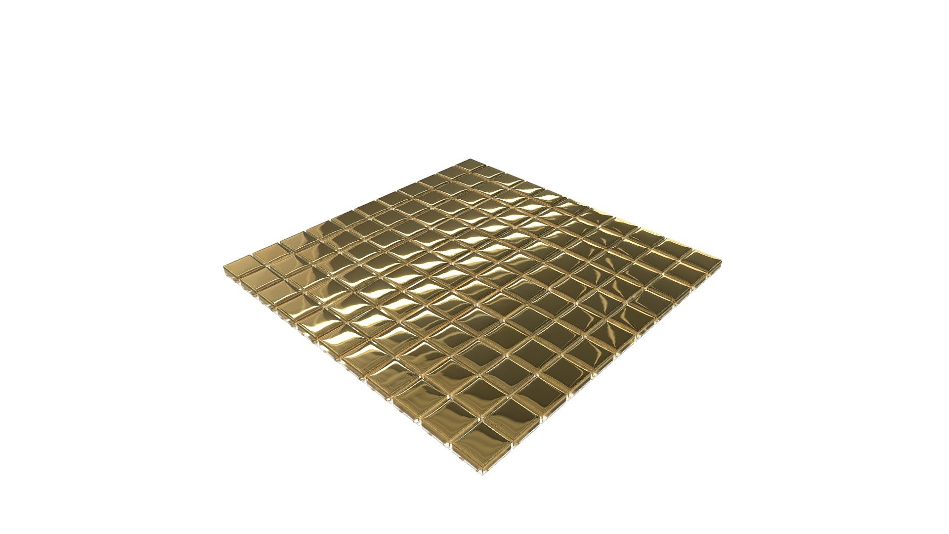 Mozaika Gold Metalic - 3D model by szklanemozaiki.pl (@modernstyle ...