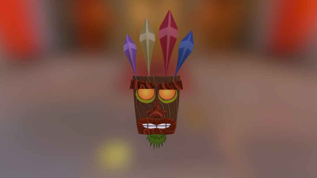 Aku Aku - 3D model by m.buttress [0f745c1] - Sketchfab