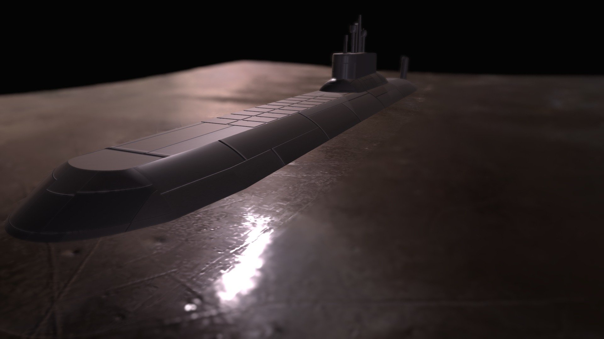 TYPHOON - DESIGN 941 SUBMARINE - Download Free 3D model by s_ebo_l ...