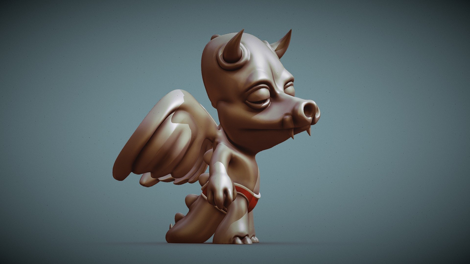 Dragoncito - 3D model by sasatete [0f75791] - Sketchfab