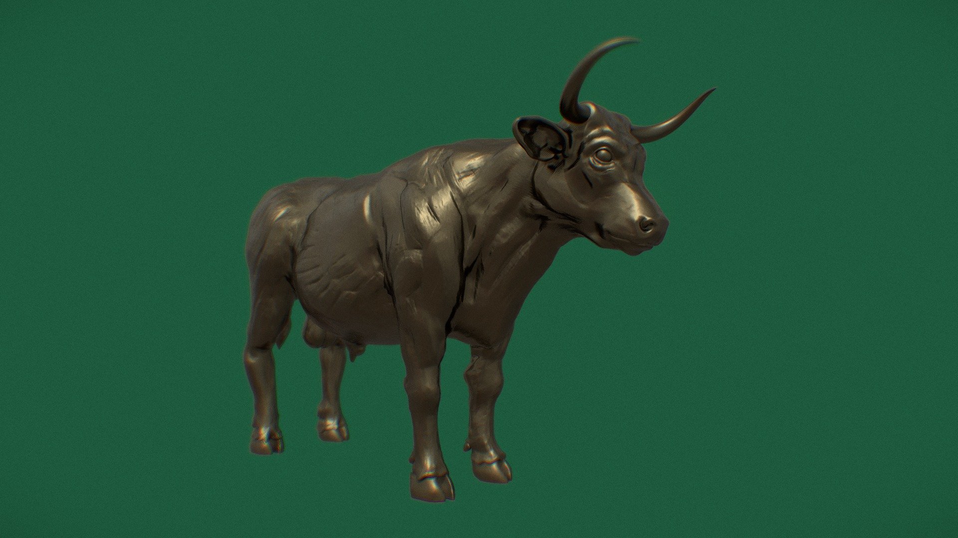 Bull Full Body - Buy Royalty Free 3D model by Tom Johnson (@Brigyon ...
