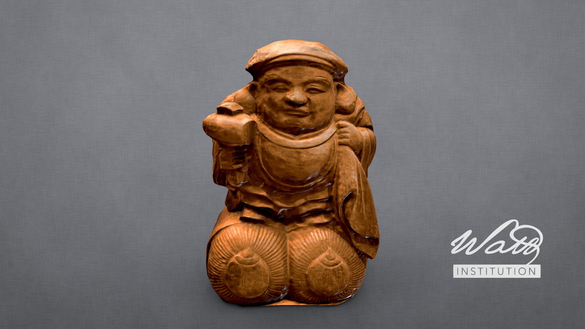 Carved figure of the god Daikoku - Download Free 3D model by The Watt ...