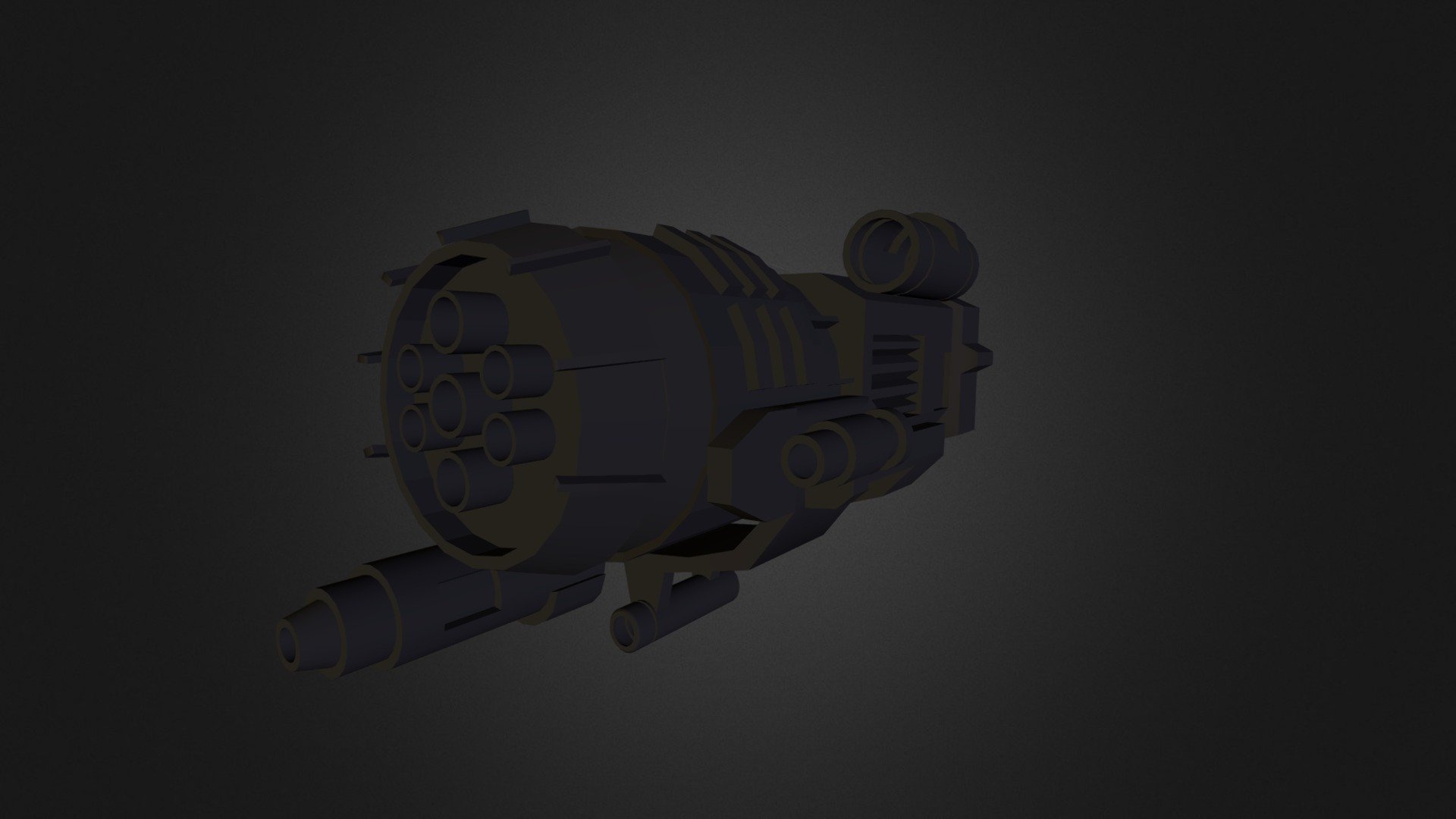 proton cannon fbx.fbx - 3D model by p.anakakul [0f784de] - Sketchfab