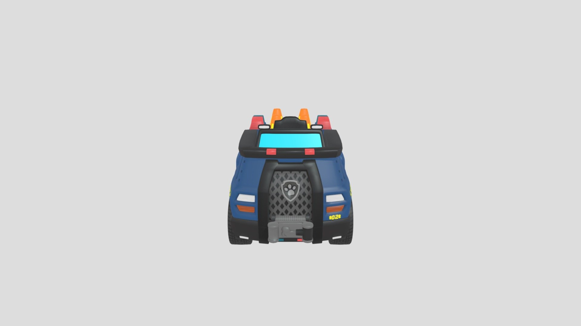 Chase's car - 3D model by k39293 [0f78845] - Sketchfab