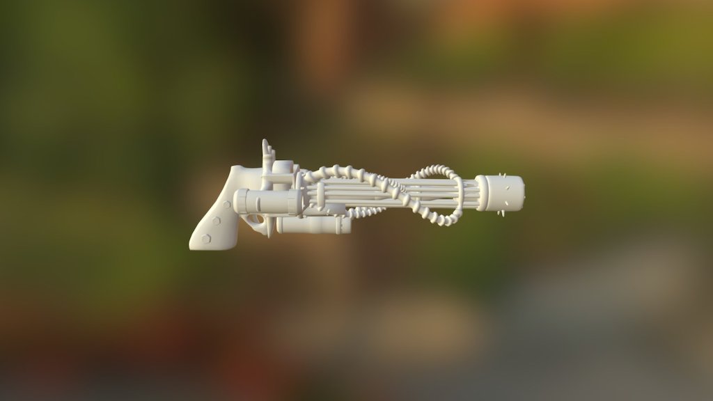 Si Fi GUN - 3D model by mohdsamara [0f791fa] - Sketchfab