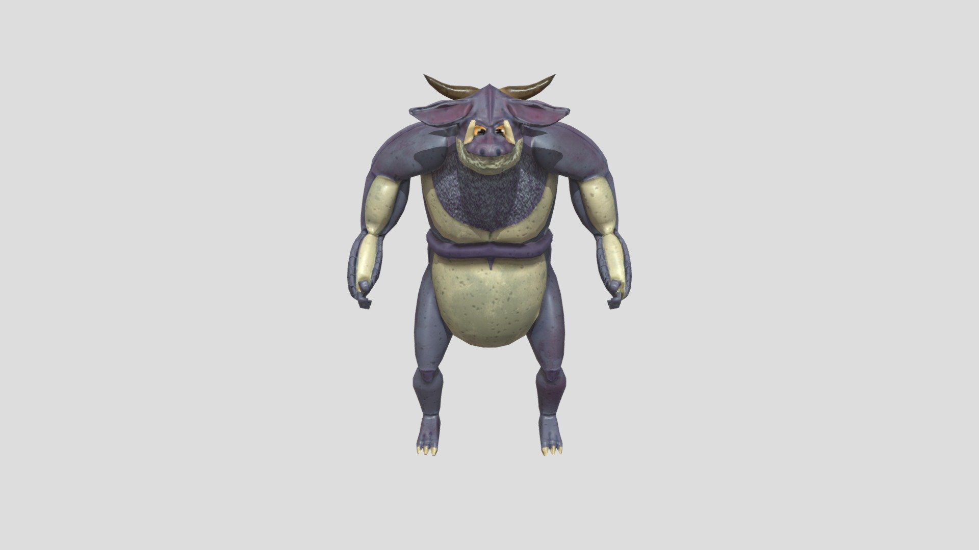Cartoon Troll - 3D model by iavi.3d [0f798cf] - Sketchfab