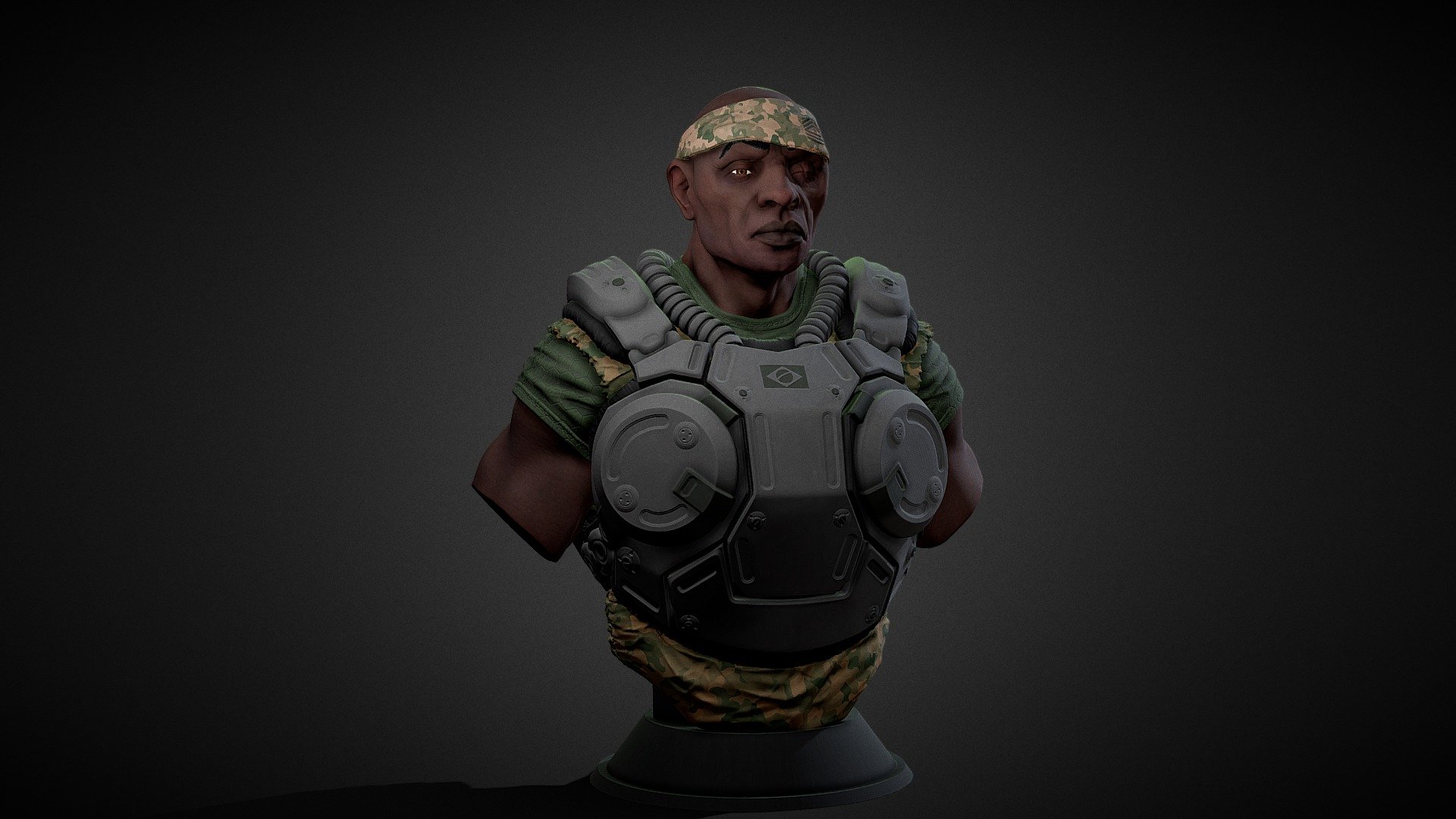 Brazilian Gear Soldier - 3D model by Erico Detoffol (@erico.dtf ...