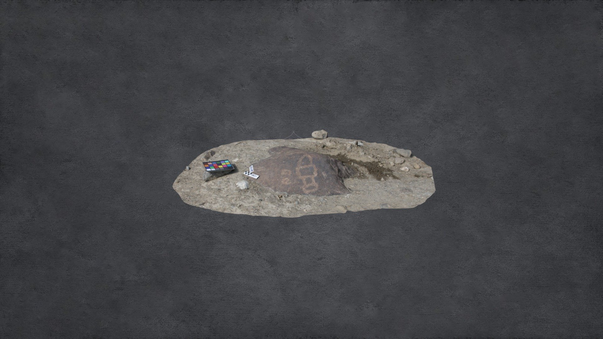 Rock Carving at Chilas-X (Rock 109) - 3D model by cvlablums [0f7b866 ...