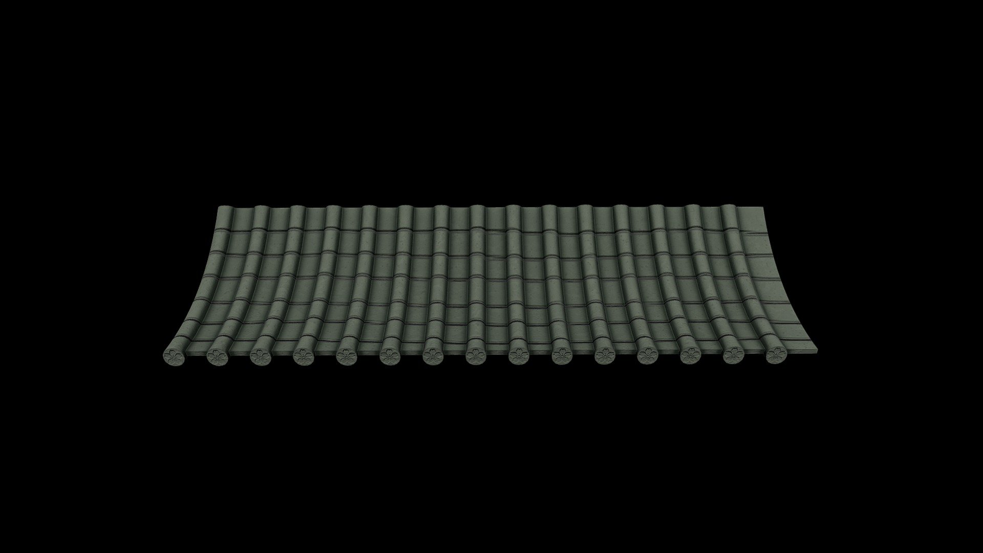 Japanese Period Edo Props - Roof - Buy Royalty Free 3D model by ...