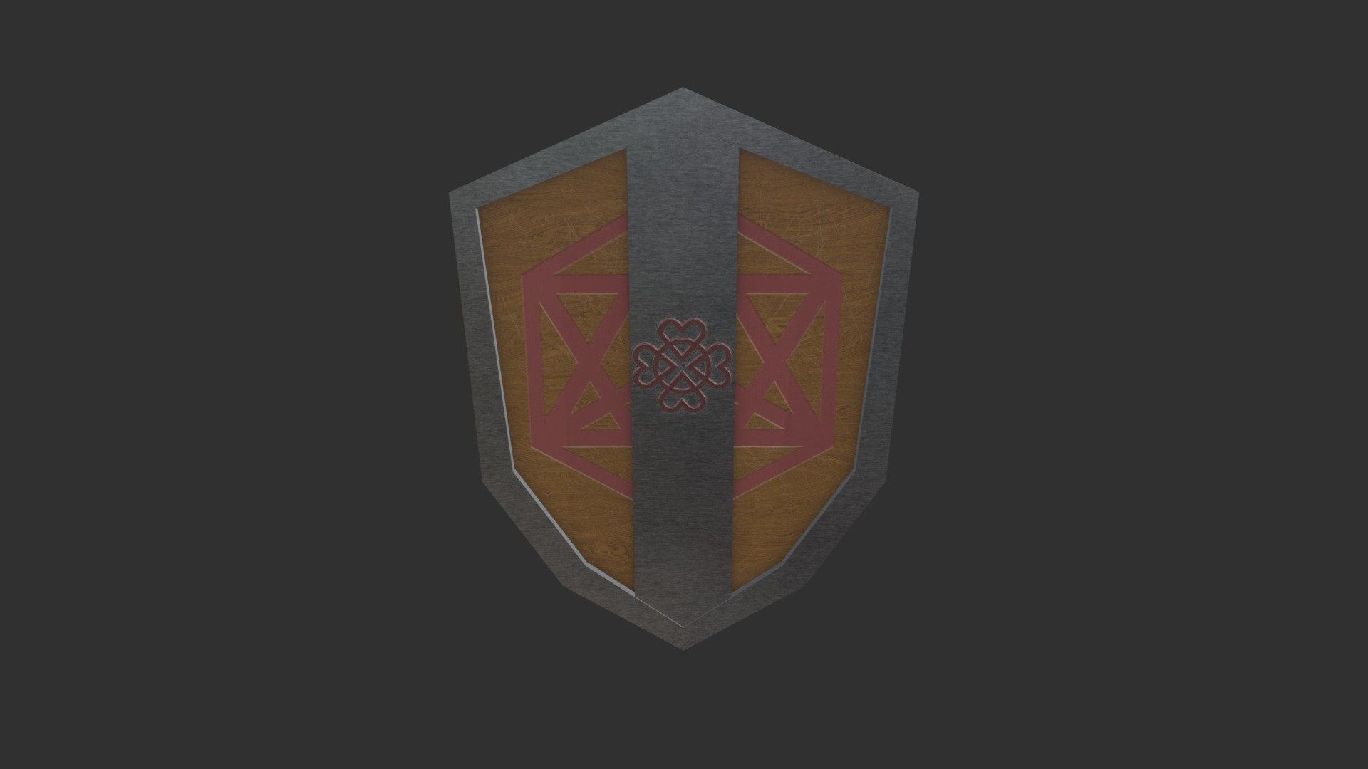 Slight Damaged Shield - 3D model by Mystyios [0f7bc12] - Sketchfab