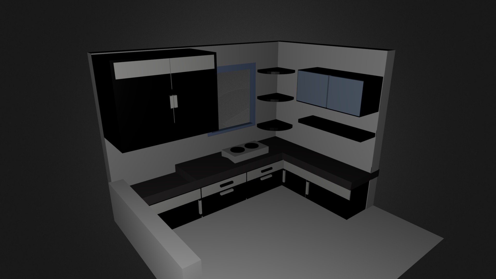 Kitchen - 3D model by gizmo_thunder [0f7bdf9] - Sketchfab