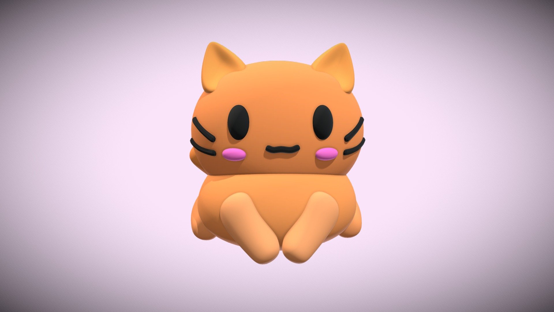 Lucintas Cartoon Cat 3d Model By Do3dimension Education