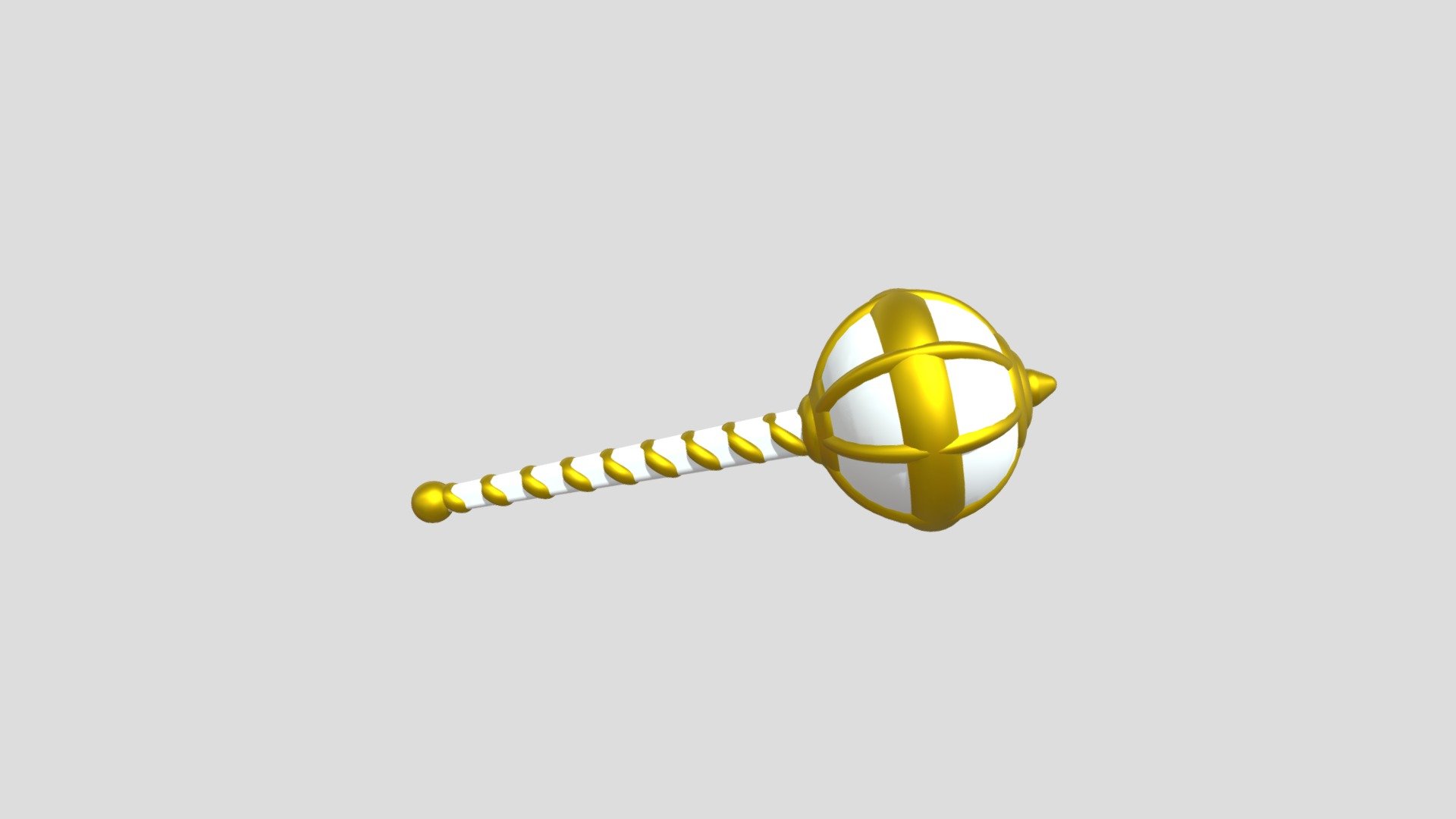 Gadā #3 - Download Free 3D model by Avijoy.L [0f7d528] - Sketchfab