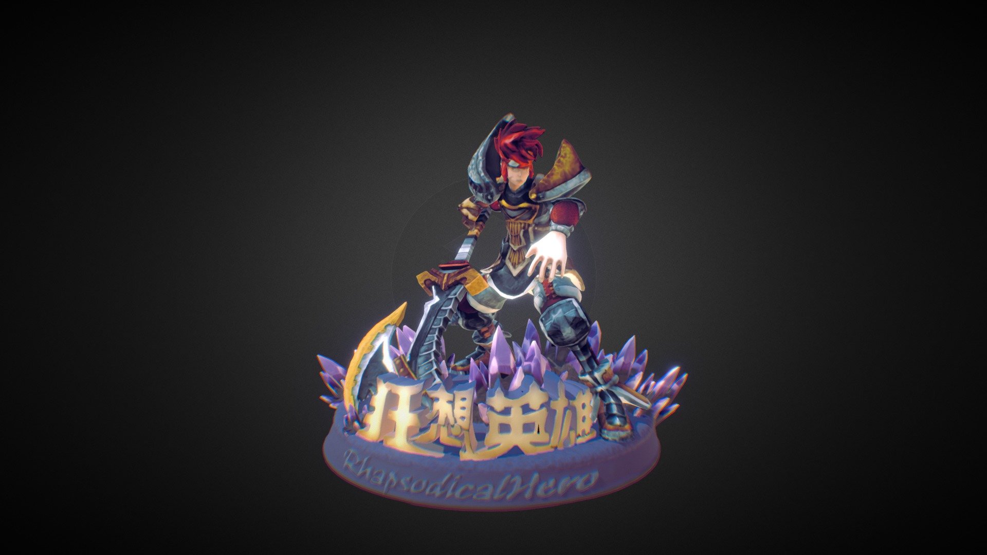 RH-Hero-view - 3D model by Artistic Artifacts (@a59192) [0f7d762 ...