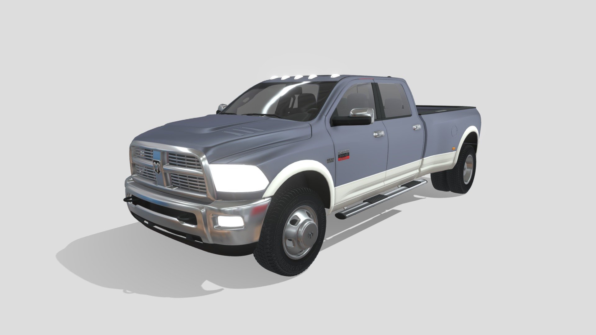 Truck Dodge Ram 3500 - 3D model by The Learning Network ...