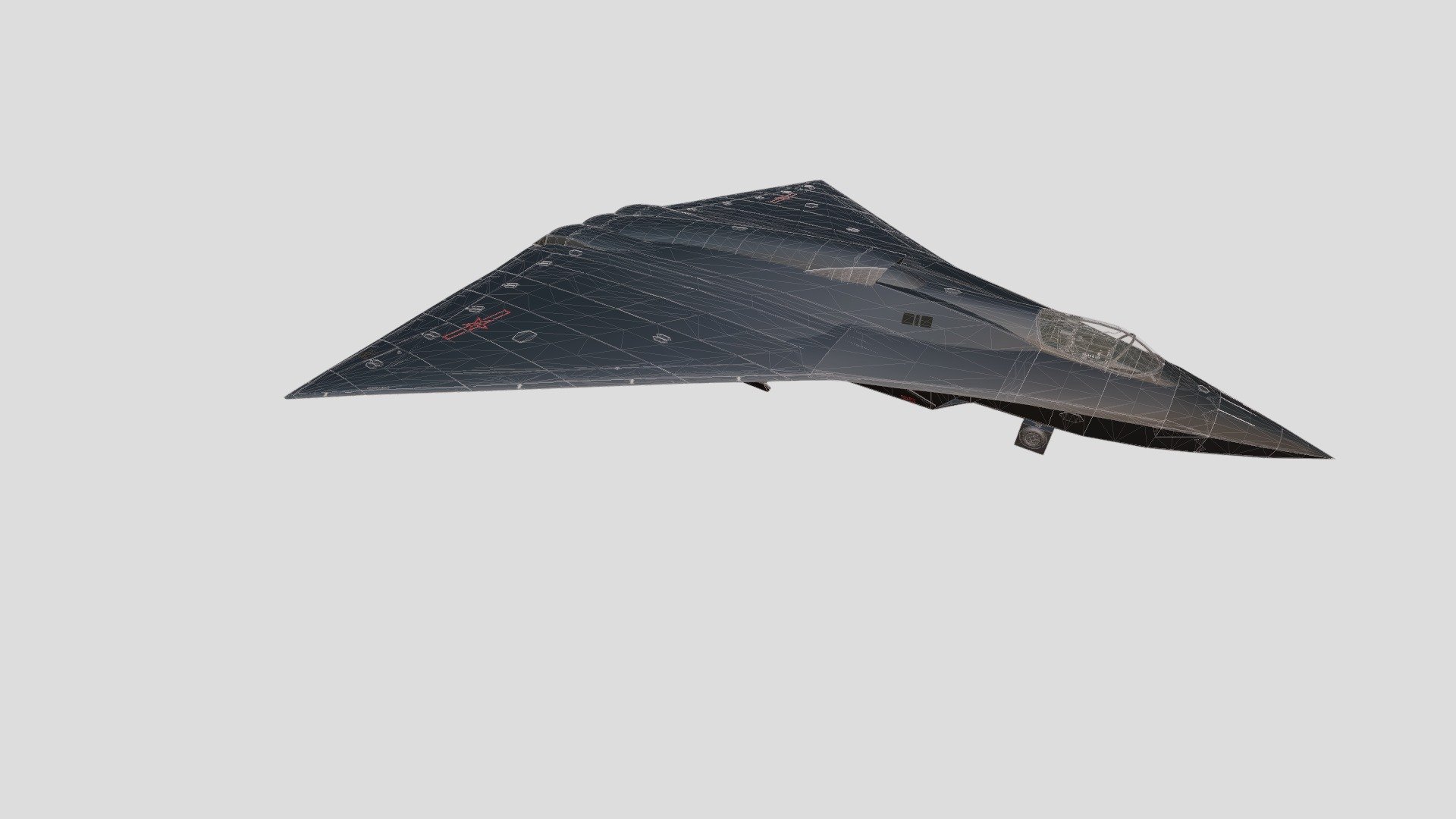 J-36 v2 Chengdu Aircraft Corporation - Download Free 3D model by positivevubez4eva [0f7f570 ...