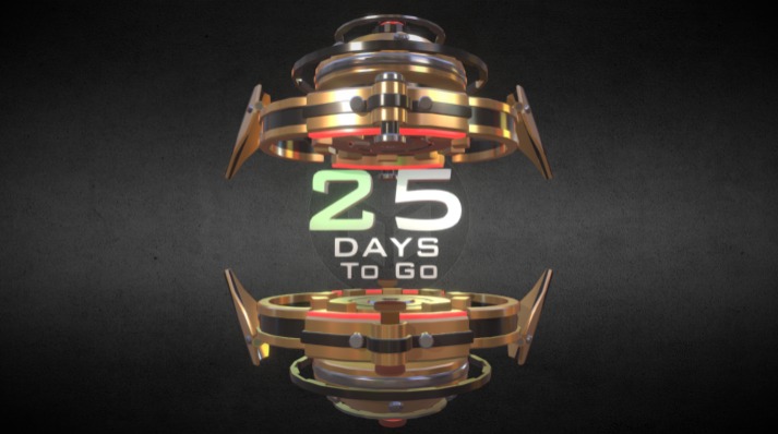 Unleashed Countdown 25 - 3D model by christian_amiel21 [0f7f83b ...