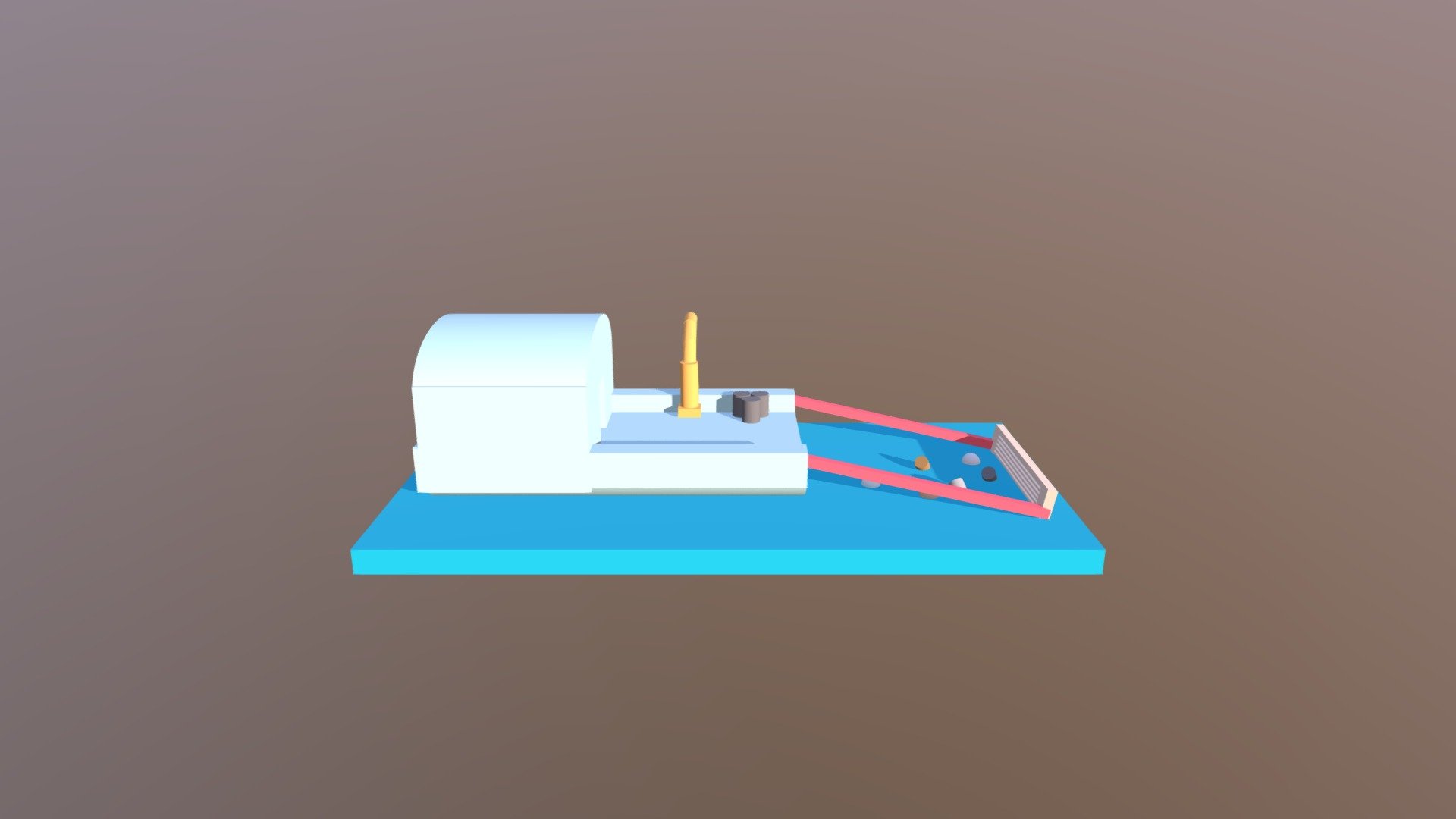 Boat Design (2) With trash - 3D model by VILSTEM2019 [0f816c9] - Sketchfab
