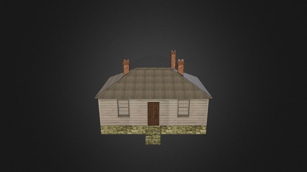 Point Puer Boys' Prison - Superintendent's House - 3D model by Johns2 ...