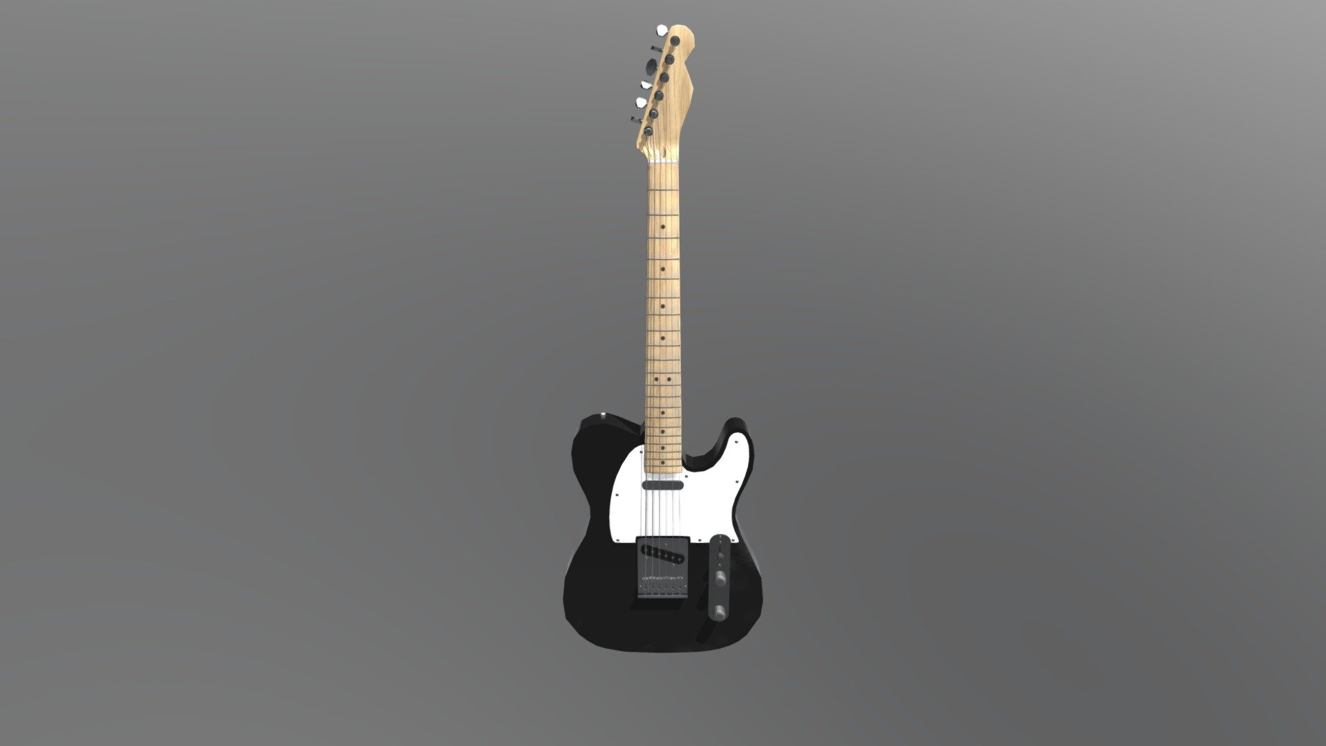 Telecaster Guitar - 3D model by Vladislav Nefedov (@vladislav_nefedov ...