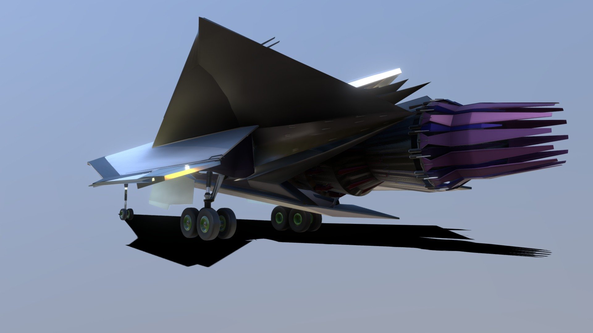 UAV_HUNTER_FX_N2_RUS - 3D model by space88engineer [0f82543] - Sketchfab
