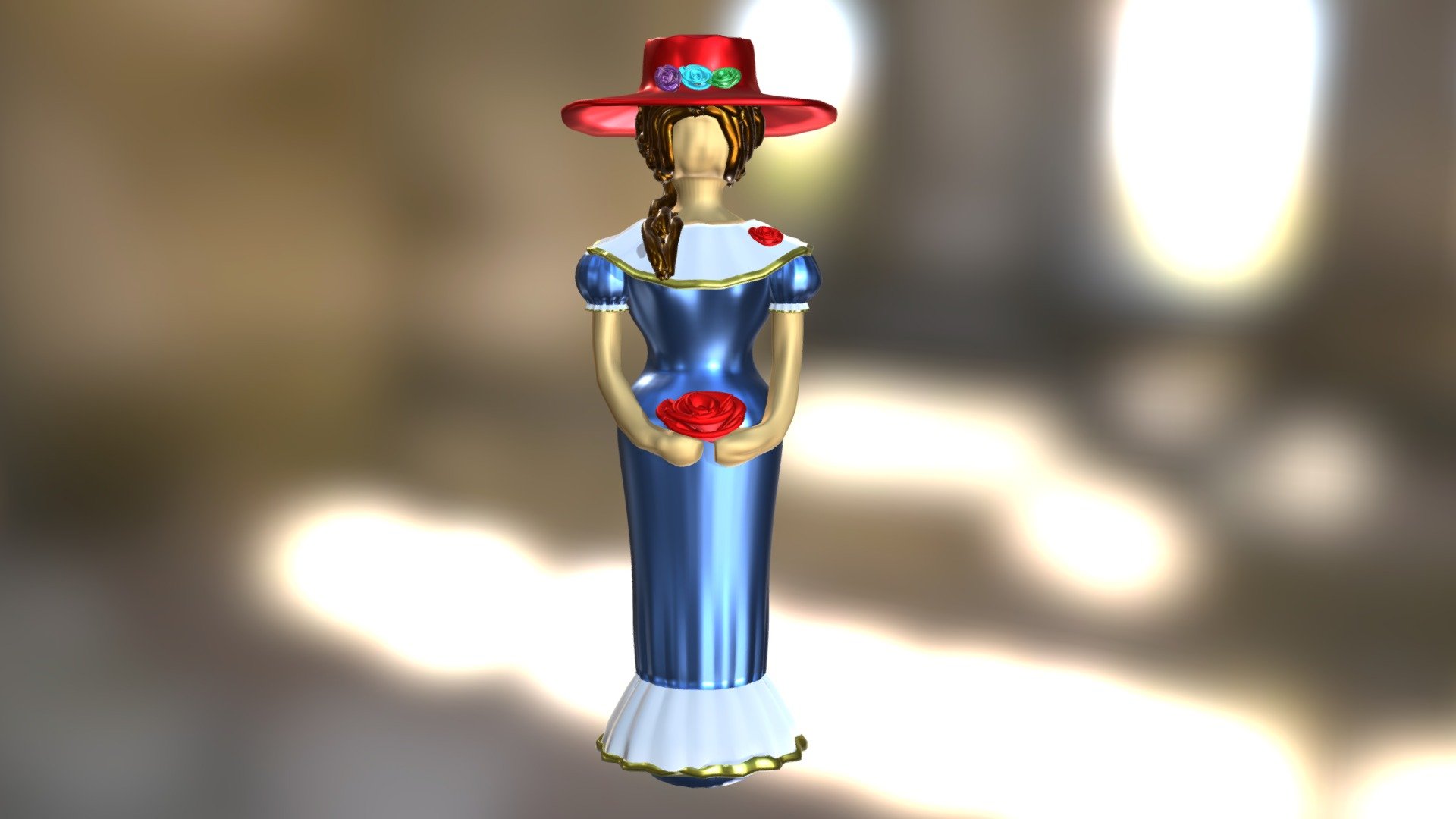 Muñeca Sin Rostro - faceless doll - Download Free 3D model by ...