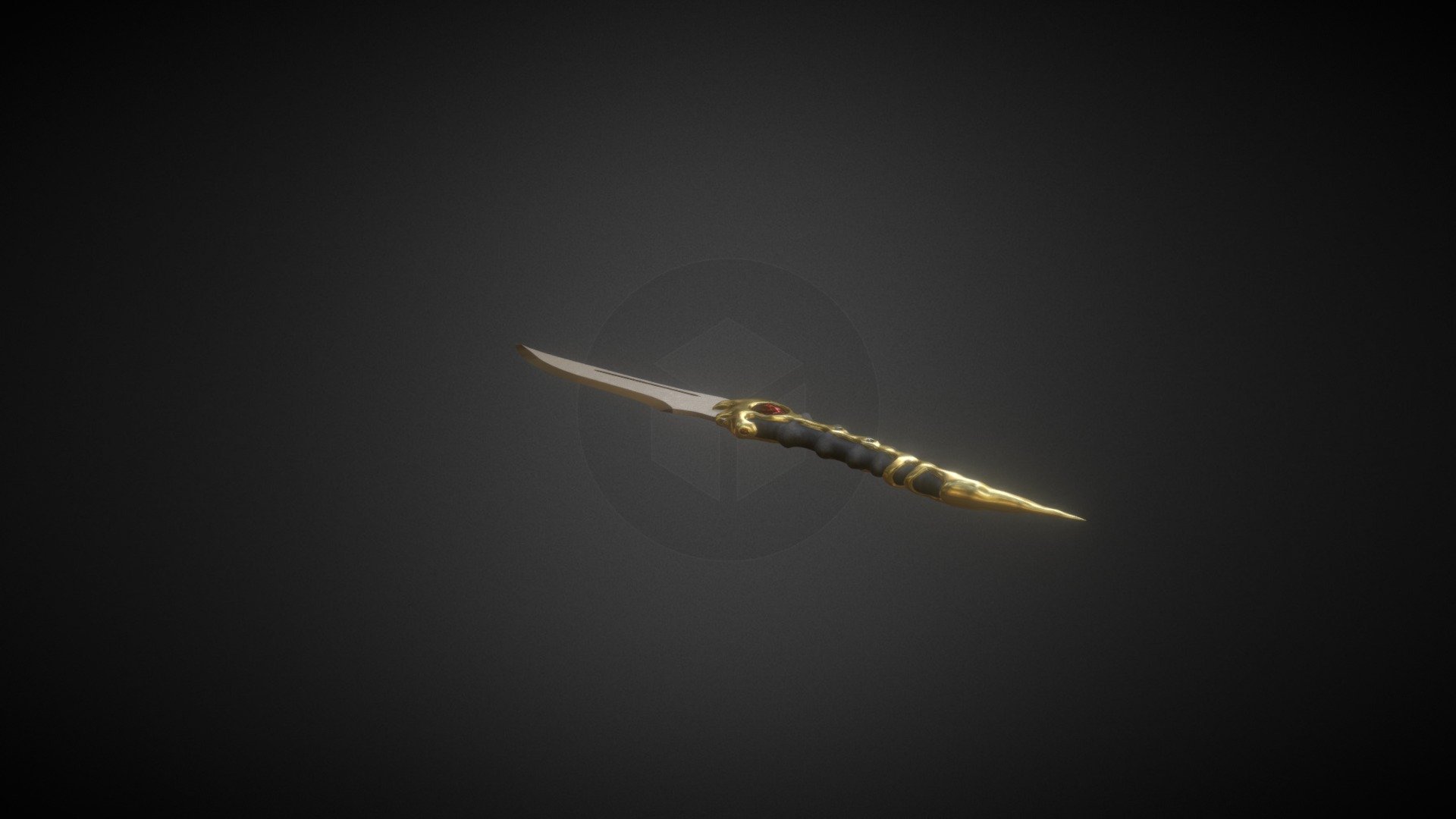 Catspaw, Arya's dagger - 3D model by Guillaume Boisvert (@Tsukikurokami ...