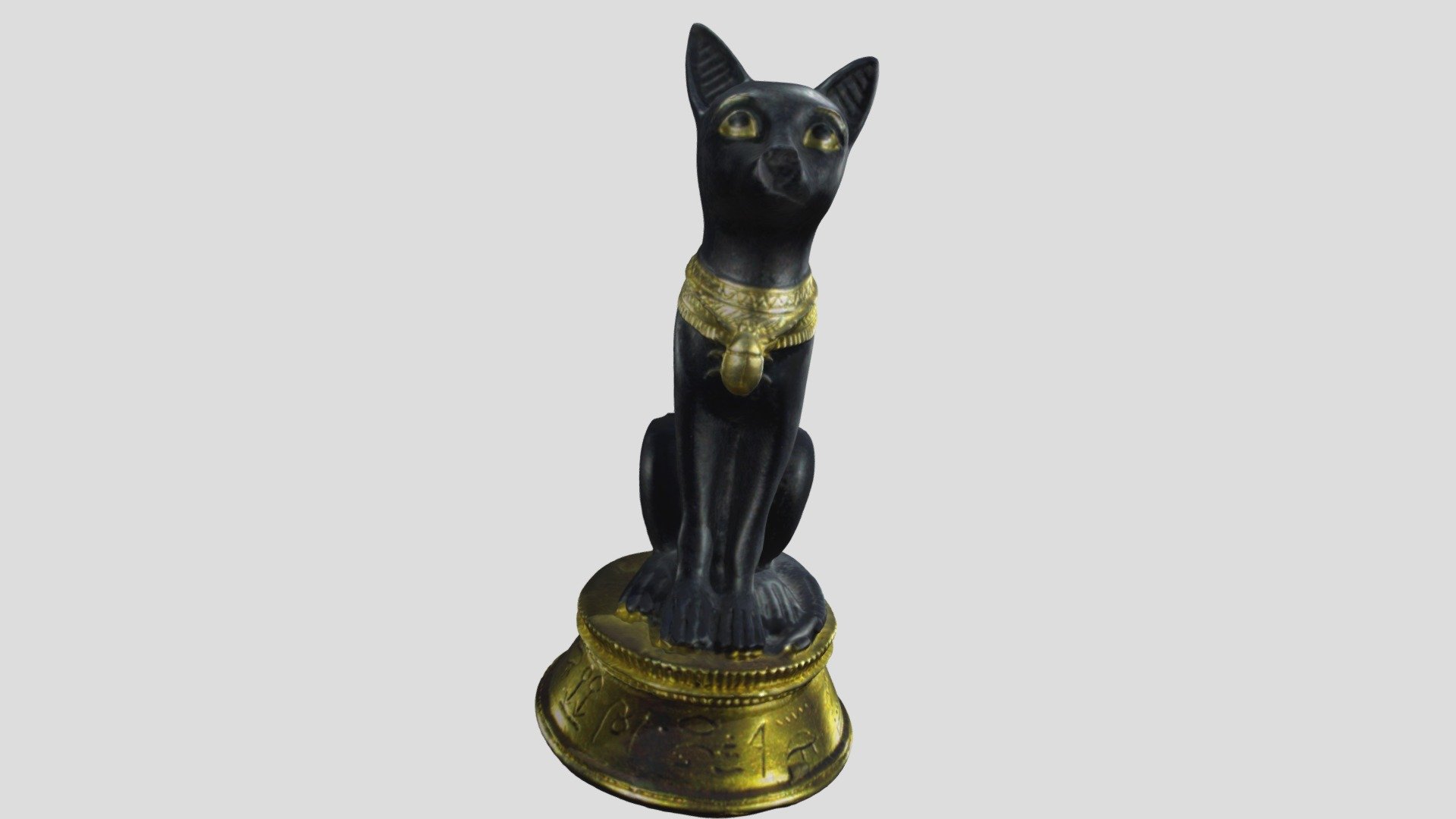 Bast Cat - 3D model by Aberdeen City Libraries (@AberdeenCityLibraries ...