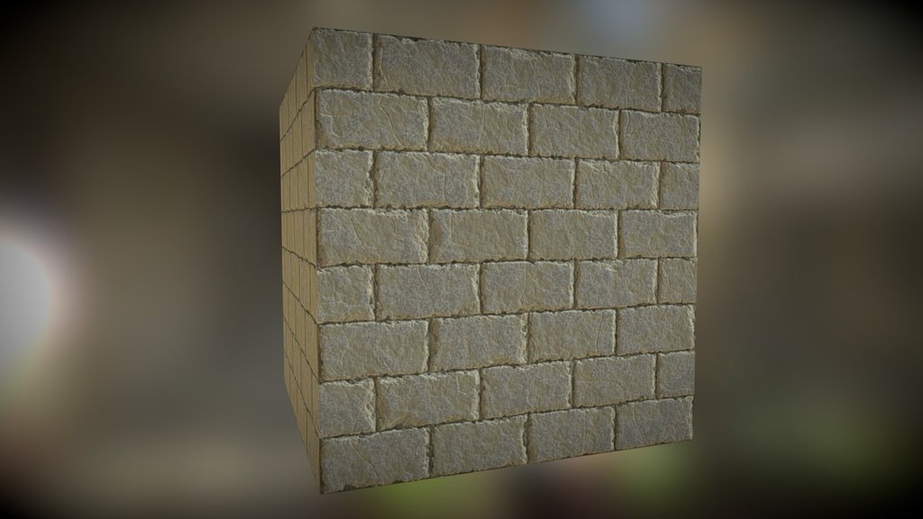 Cream Stone - 3D model by paulevans92 [0f8756f] - Sketchfab