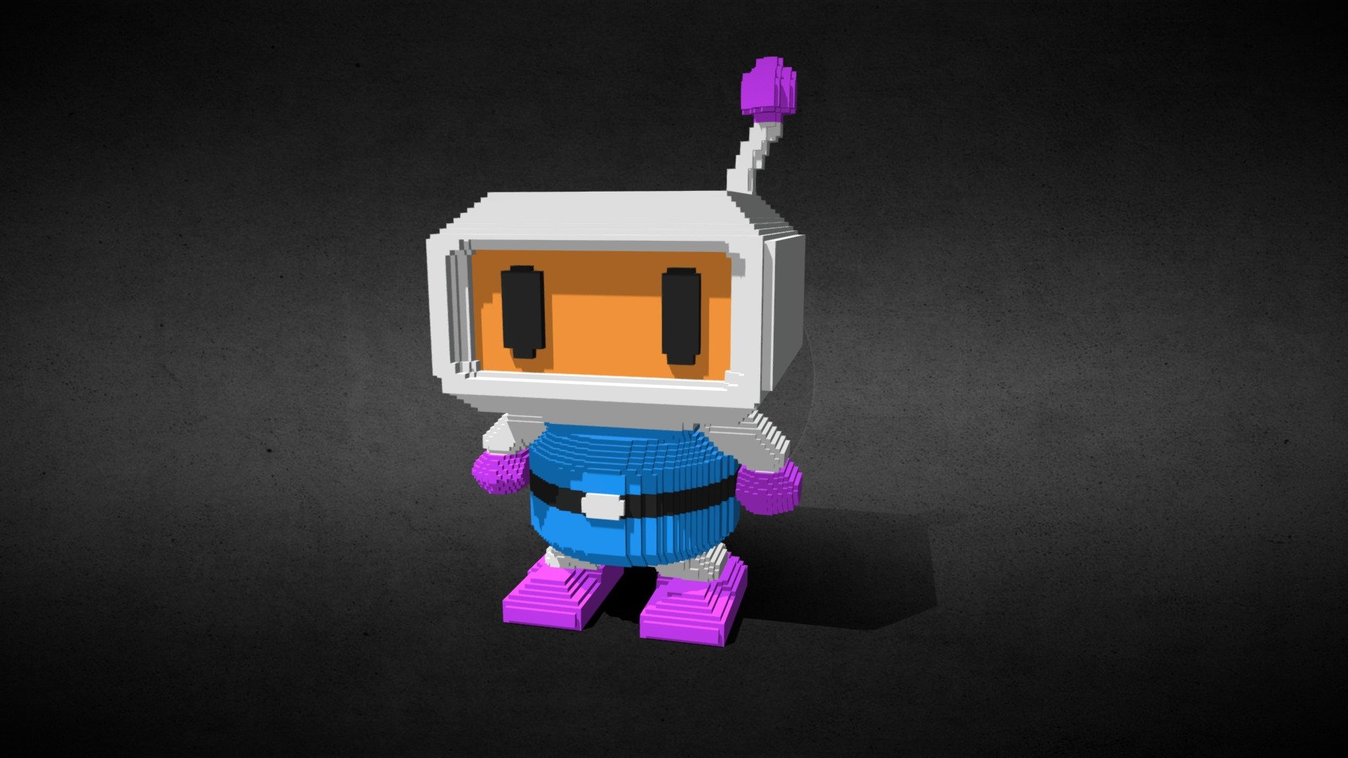 Bomberman - Download Free 3D model by Štěpán Kravciv (@skravciv ...