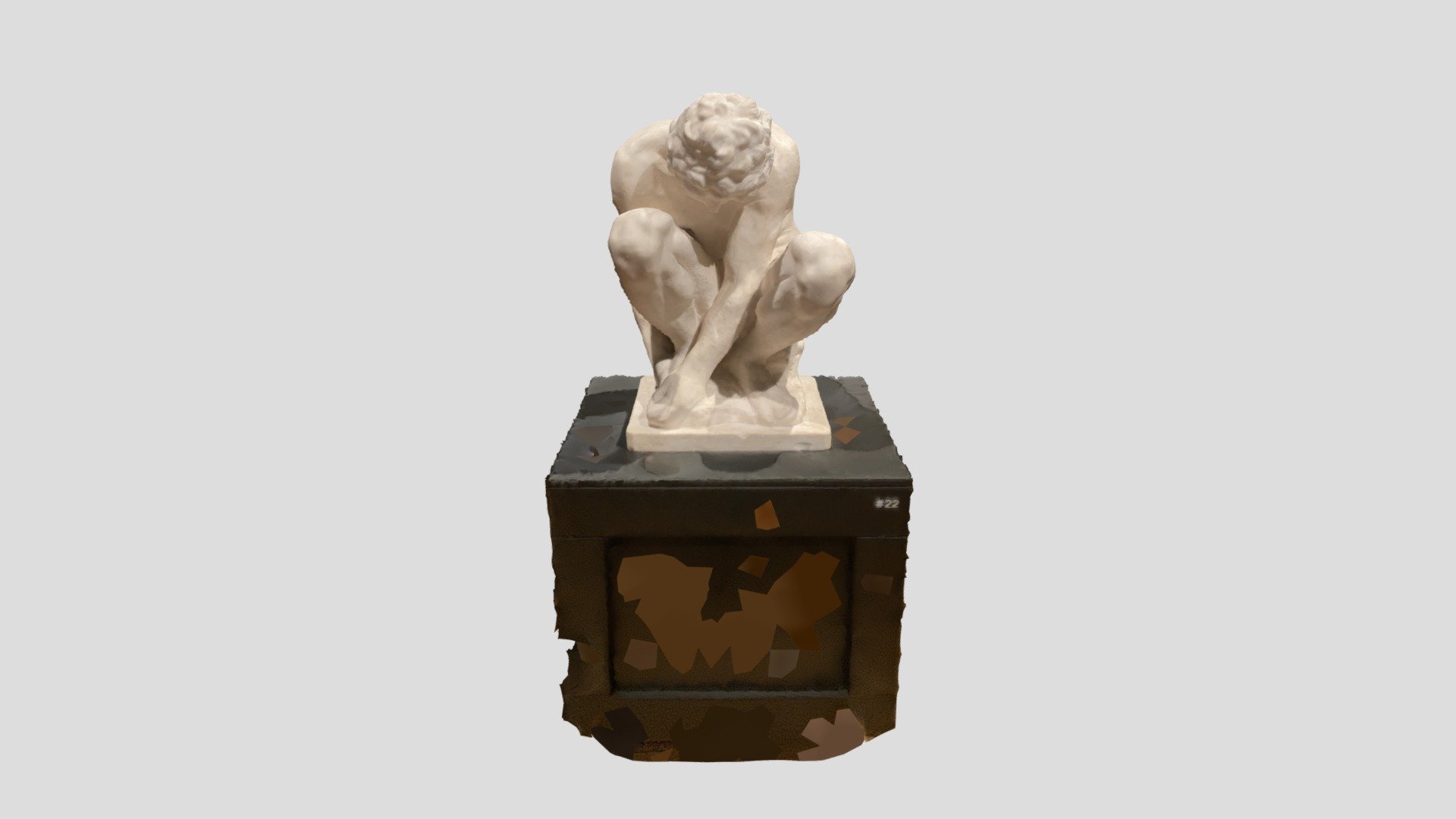 Crouching Boy By Michelangelo - Download Free 3D model by Gelardi101 ...