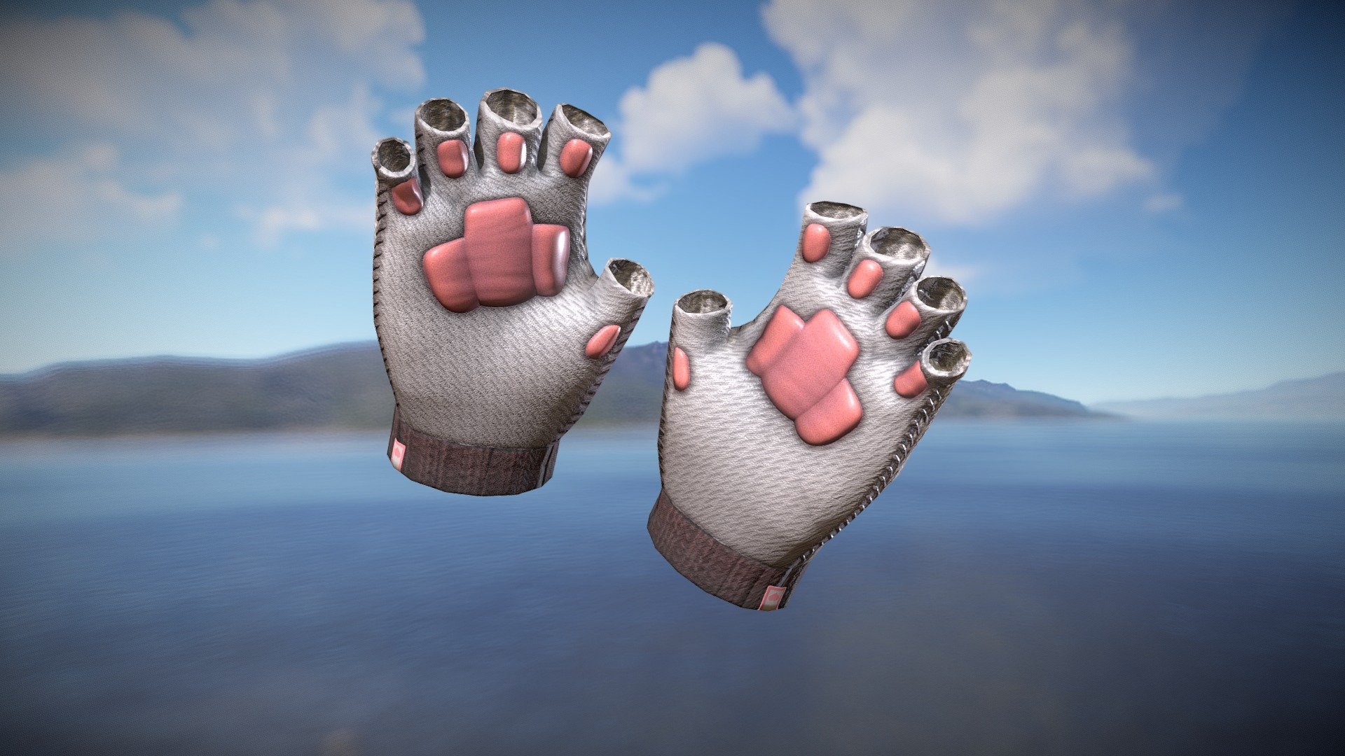 Kitty Gloves - 3D model by Liam Moffitt (@divadan) [0f8963e] - Sketchfab