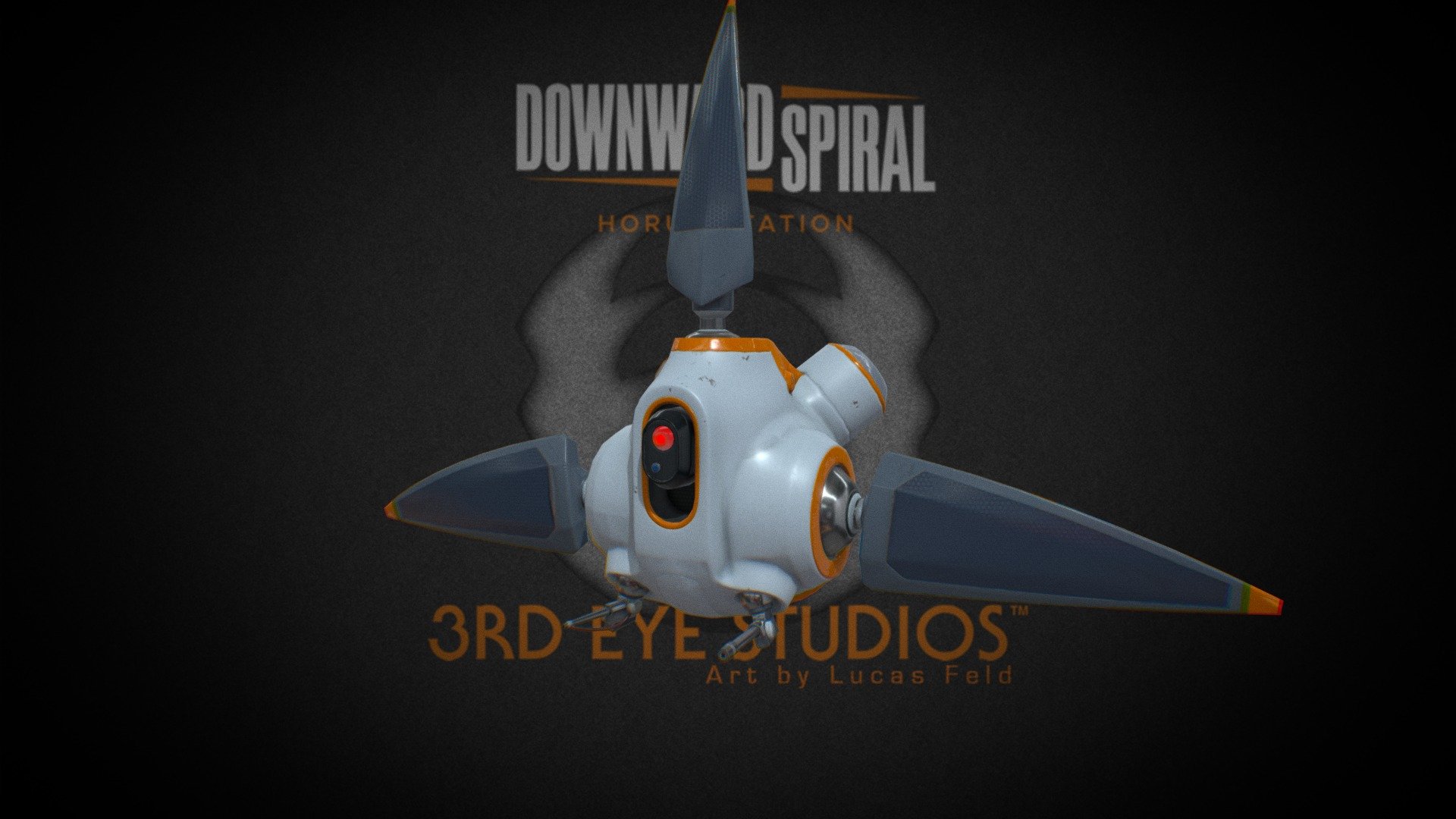 Drone Bot - 3D model by skantron [0f898e5] - Sketchfab