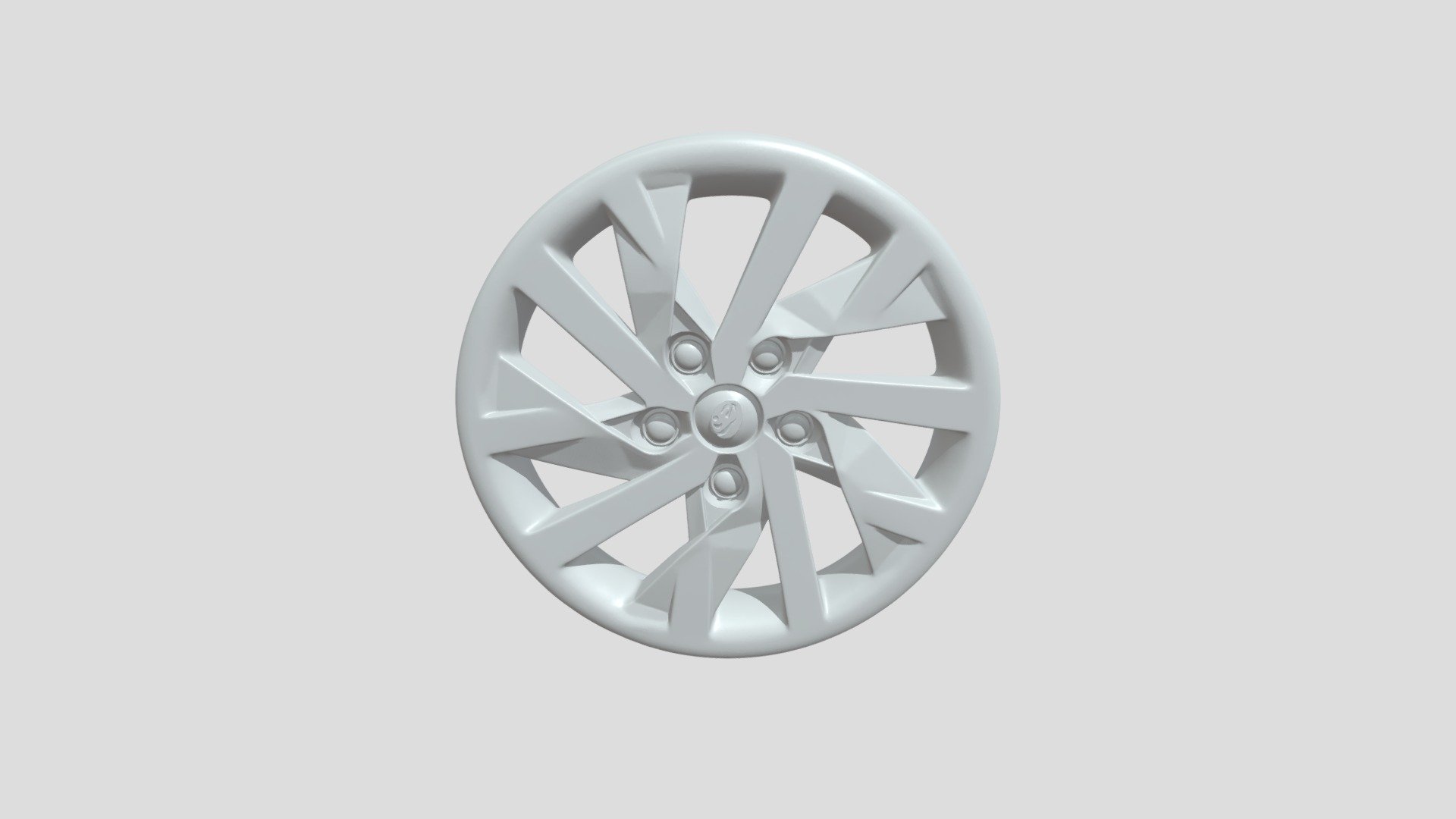 Silver car wheel cover - 3D model by fortt6674 [0f89b33] - Sketchfab
