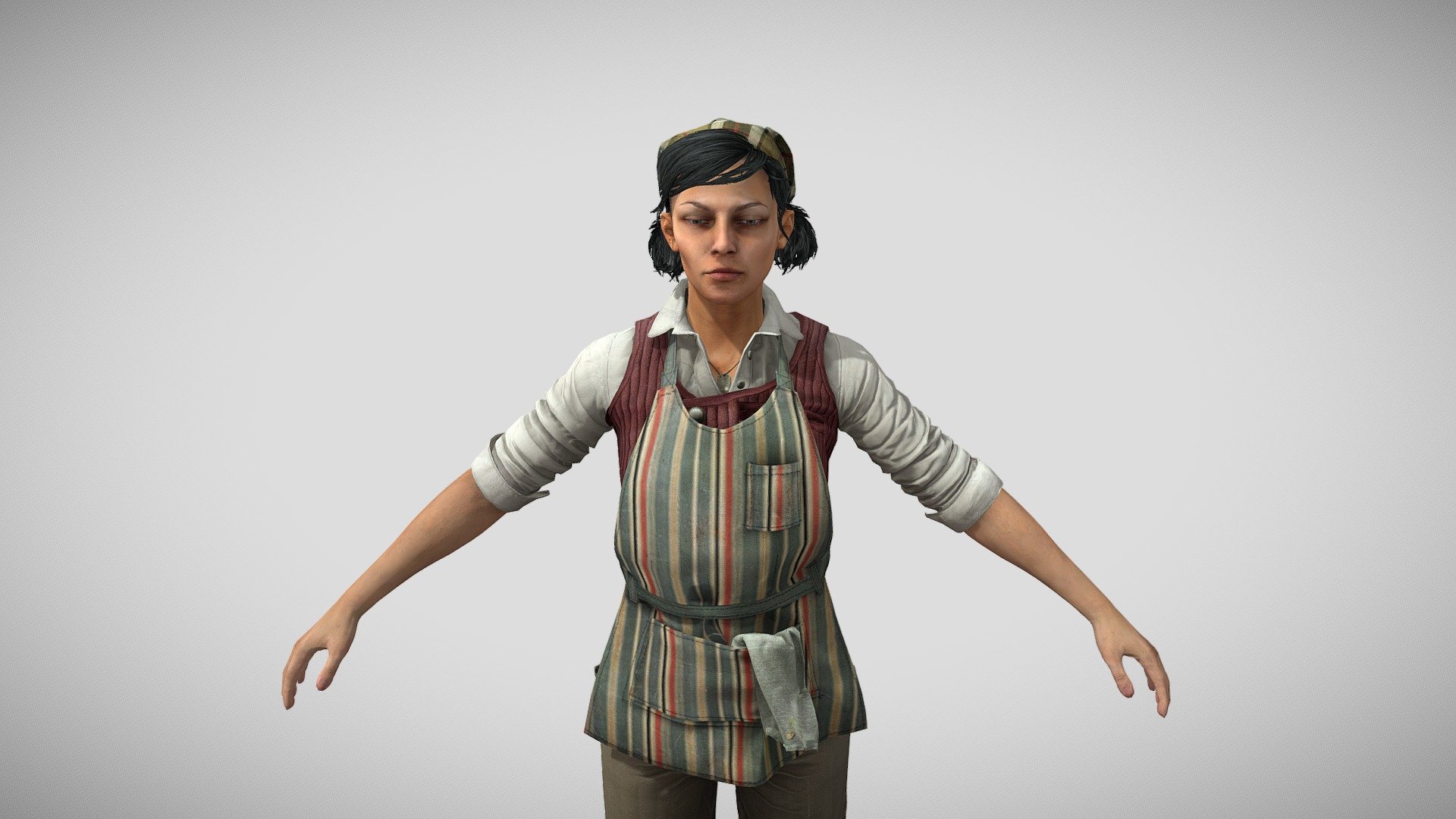 ⭐ Annette Krause - Wolf. Old Blood - Download Free 3D model by Nazar ...