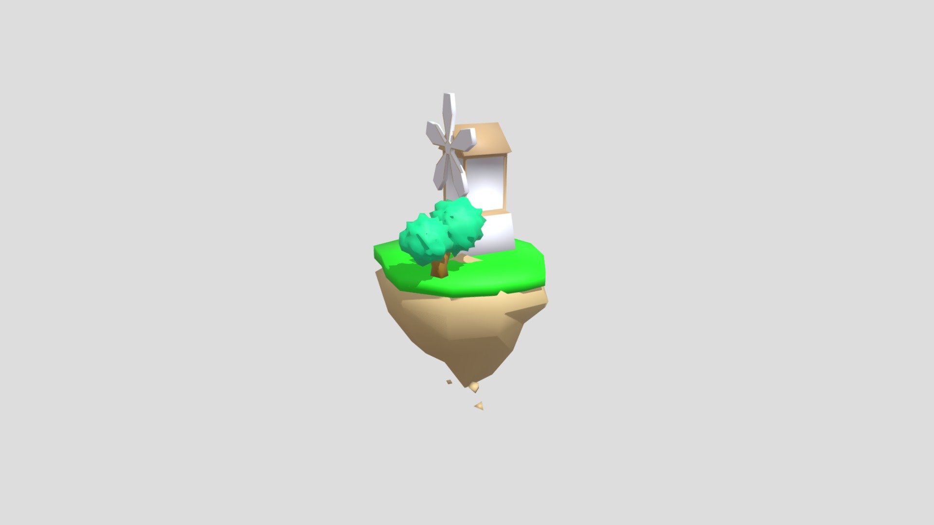 Low Poly Mill - Download Free 3D model by Summer kc (@kcsachin12 ...