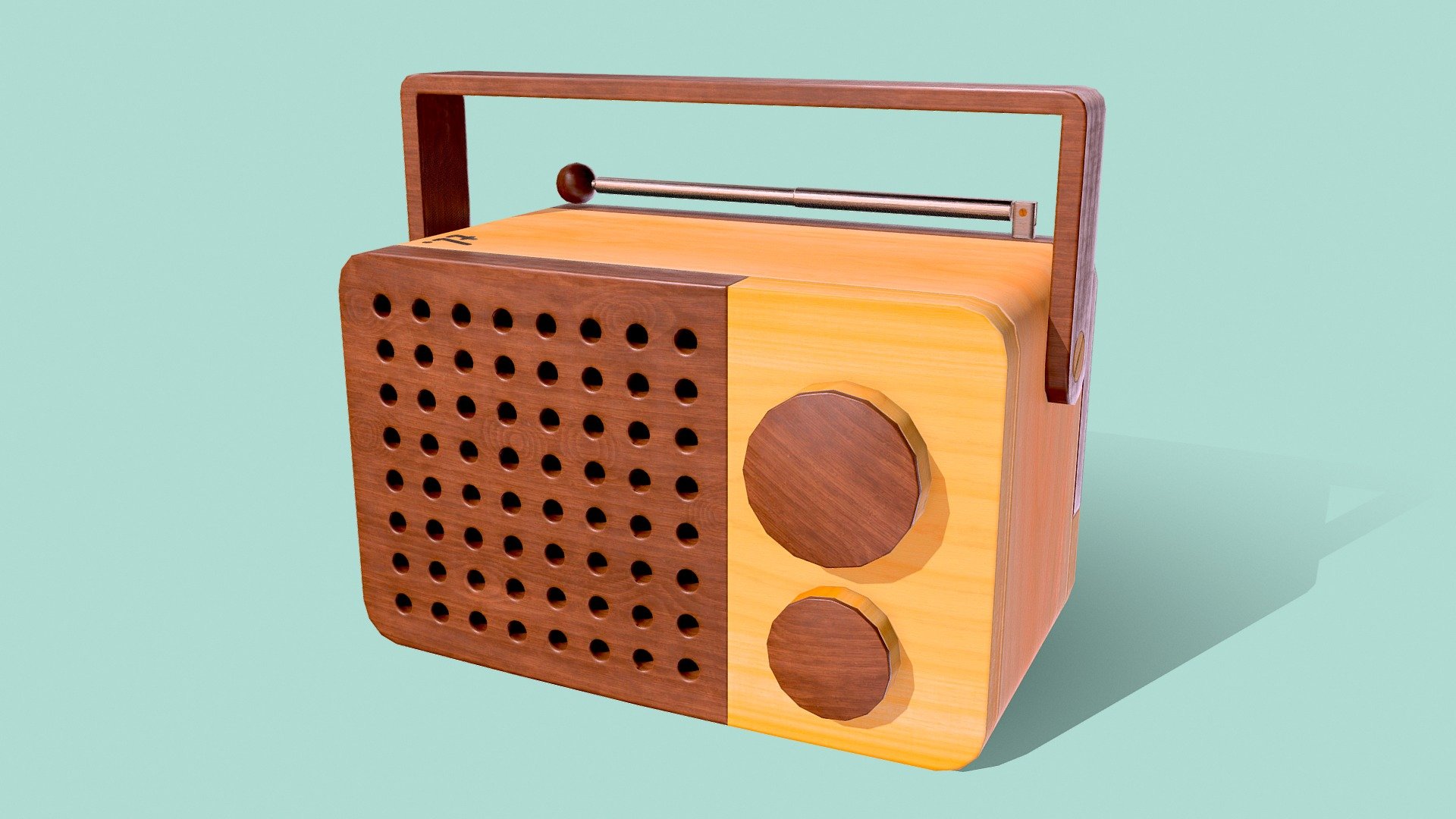 Minimalist Radio - Download Free 3D model by Tiago Lopes (@drobluda ...