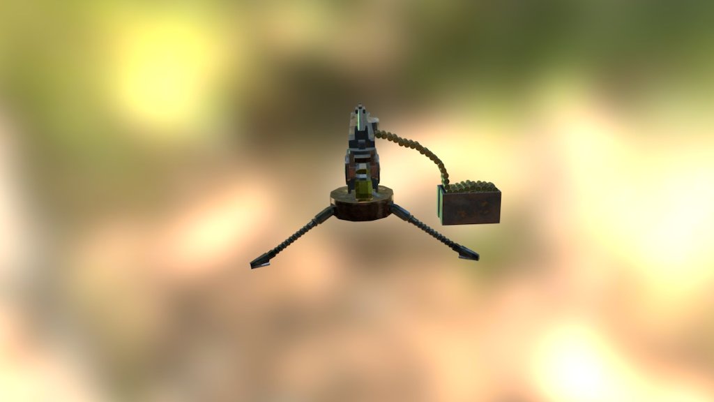 Heavy Bolter - 3D model by mrnyanderson [0f8dad2] - Sketchfab