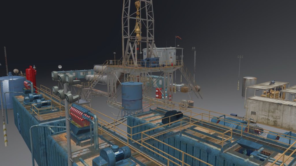 Land Rig - 3D model by 3rdmedia [0f8eda3] - Sketchfab